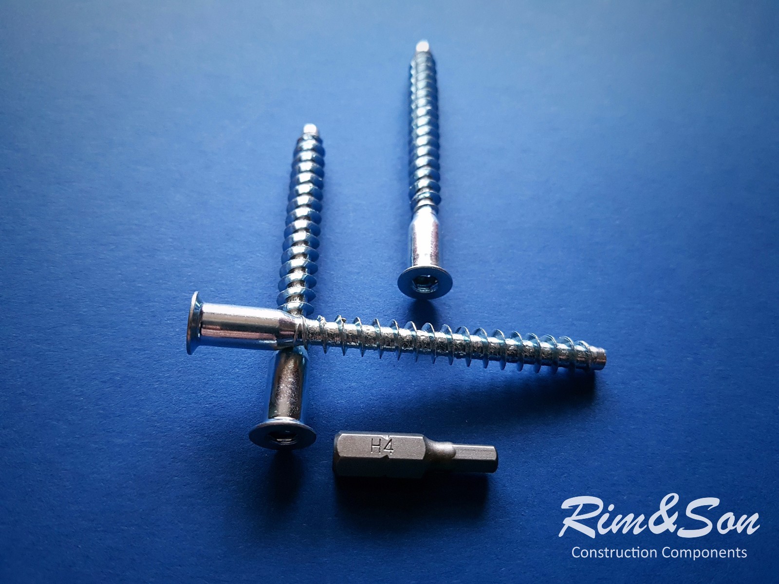 (Pack of 50 pcs) 7x70 Confirmat Screws for Wood / Chipboard Furniture ...