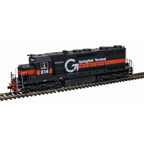 10004454 HO Atlas EMD SD35 Low Nose - Standard DC Guilford ST #614 gray, orange, | eBay