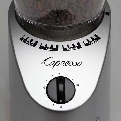Capresso 560.04 Infinity Conical Burr Grinder - Brushed Silver for sale ...