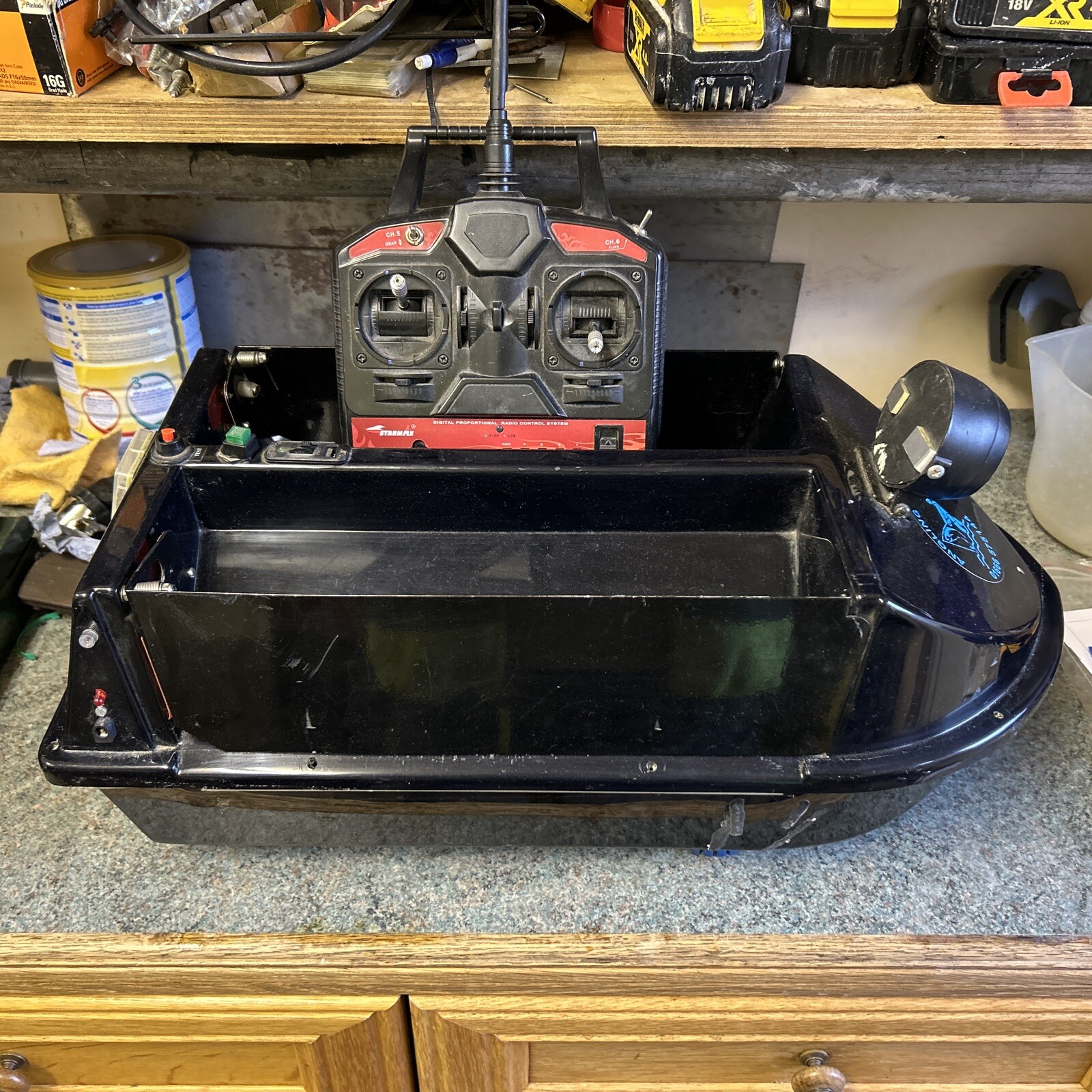 Angling Technics Boat Shell Project - Bait Boats For Sale..