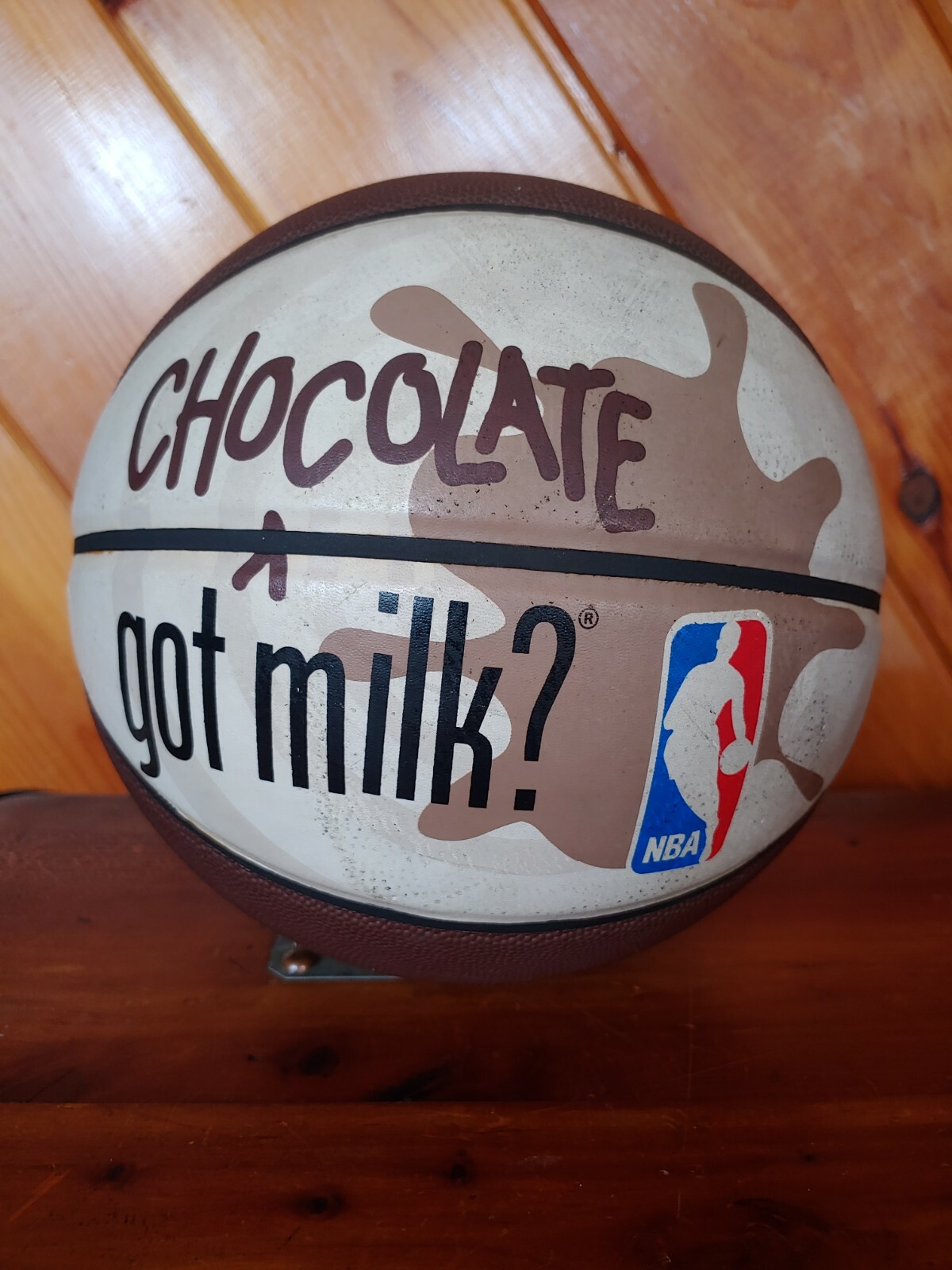 Vintage Spalding Got Chocolate Milk Official NBA Basketball 2000 Rare ...