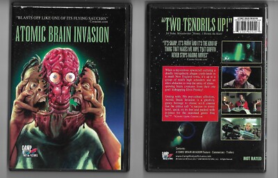 Atomic Brain Invasion (LIKE NEW DVD) David Lavallee Jr., Sarah Nicklin ...