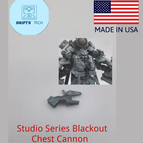 Upgrade Kit Chest Cannon for studio series blackout 08 | eBay