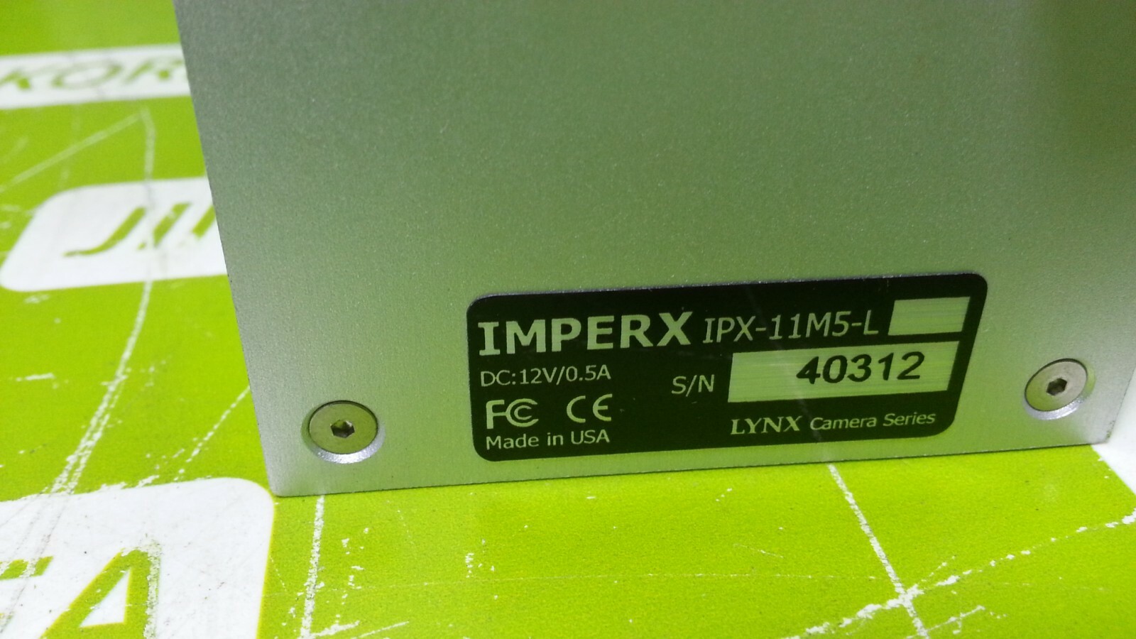 5879) [USED] IMPERX IPX-11M5-L | eBay