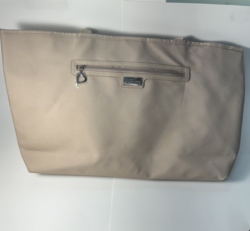 Bella Russo Tote Bag Large Tan Faux Leather Weekender Travel Bag Fancy ...