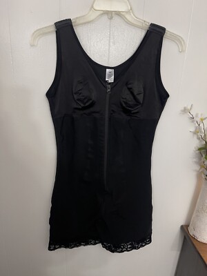Shapeware 3XL Black Body Suit Lace Detail Sleeveless NWOT | eBay