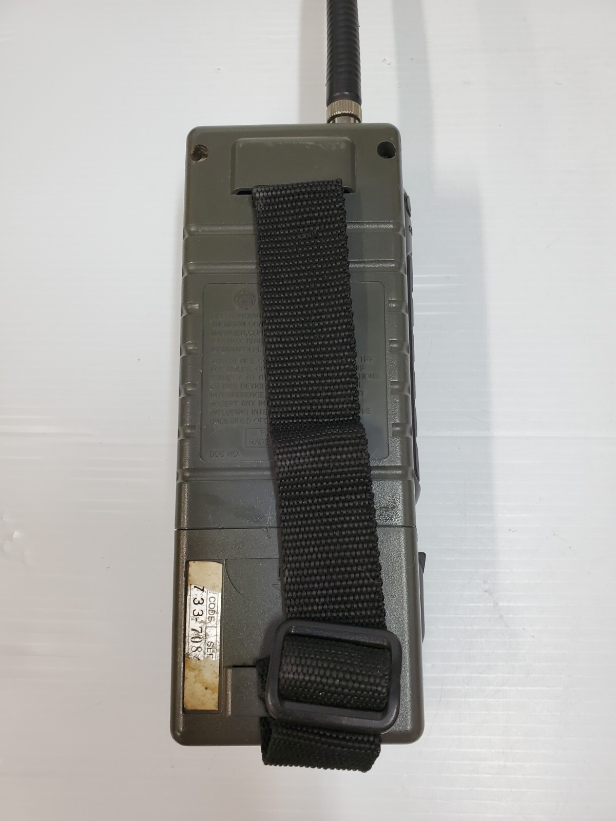 Vintage GE 40 Channel Hand Held Citizen Band Transceiver Model 3-5980A ...