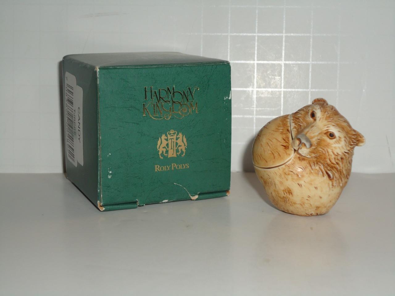 HARMONY KINGDOM ROLY POLY CANDY TRINKET BOX TJRPBE IN ORIGINAL BOX | eBay