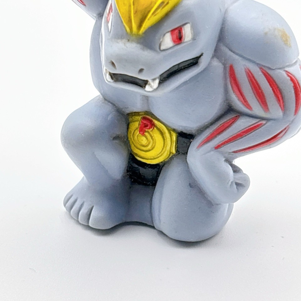 Pokemon Machoke Soft Vinyl Mini Figure Japan Nintendo Exclusive Anime ...