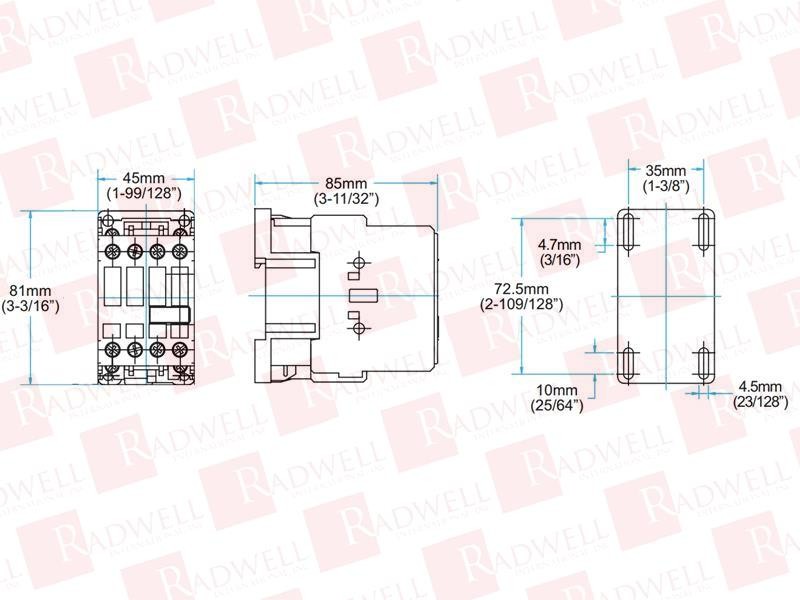 RADWELL VERIFIED SUBSTITUTE XTCE025C01A-SUB (SM-AUX ...