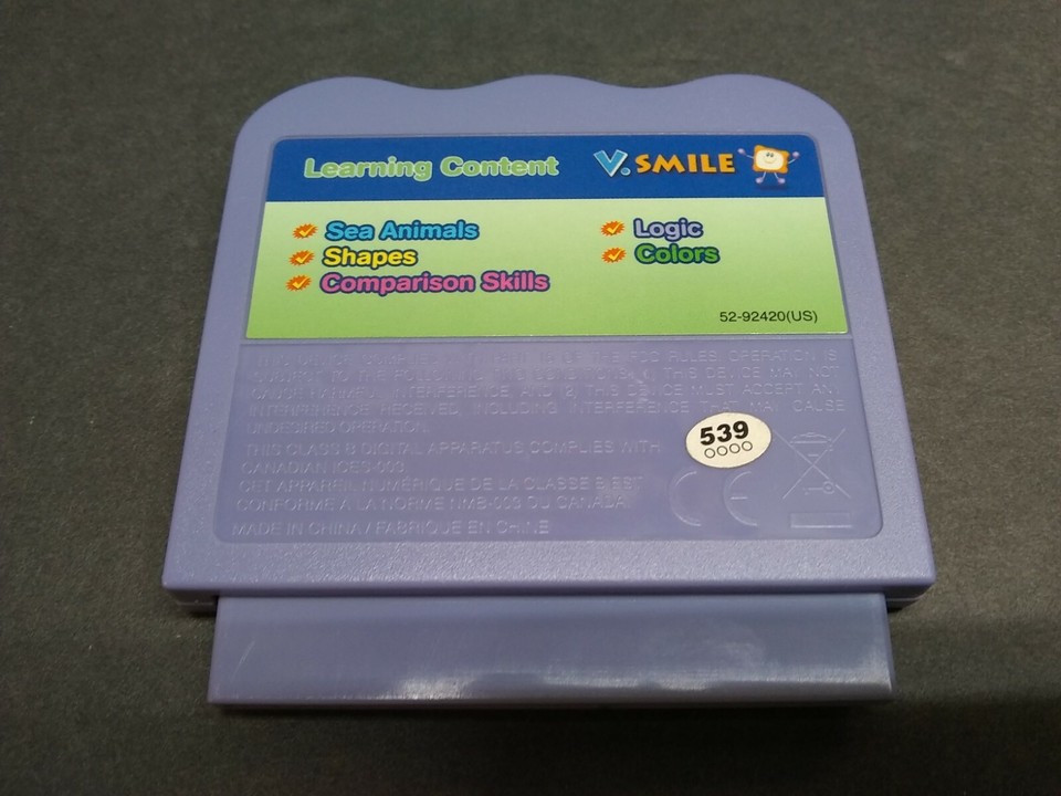 Vtech V.Smile Game Finding Nemo Nemo's Ocean Discoveries Cartridge Only ...