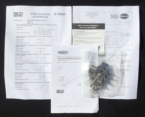 CHALMIT PROTECTA III PRGE/236/BI/EM/3H EMERGENCY LIGHT ...