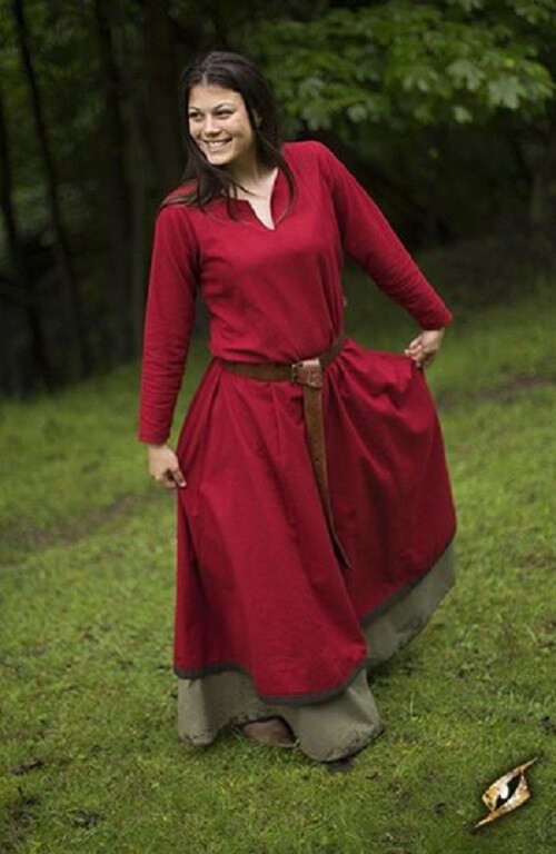 Medieval Simple Basic Dress Renaissance Larp SCA Costume Ladies | eBay