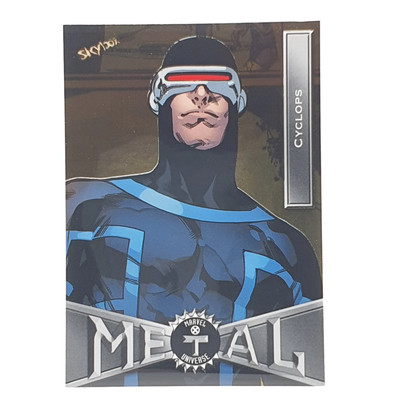 2020 MARVEL METAL X-MEN #19 CYCLOPS GOLD | eBay Australia