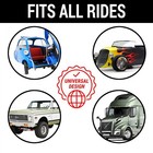 Shaved Door Car Latch Emergency Cable Release Key Lock Trunk Hood Kit ...