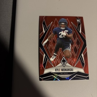 2025 Panini Phoenix Winter- Red Winter Kyle Monangai Rookie /399 Bears ...