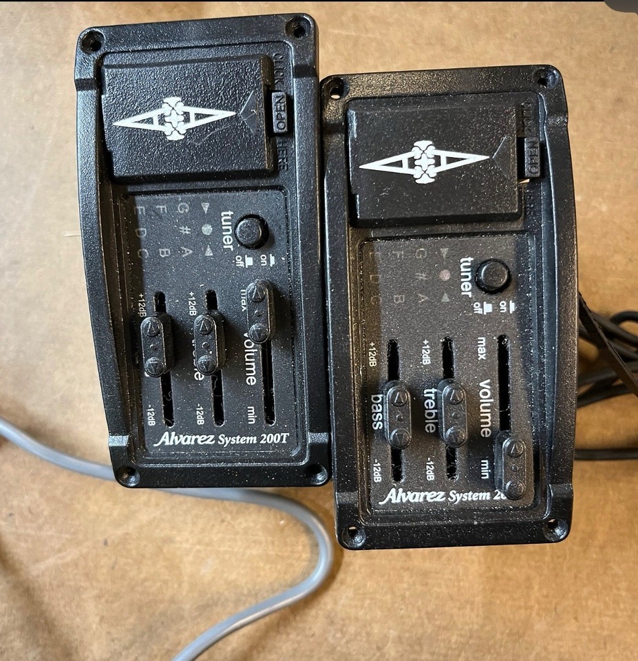 Alvarez Preamp Acoustic Electric Guitar 200T For Pickups Band Equalizer ...