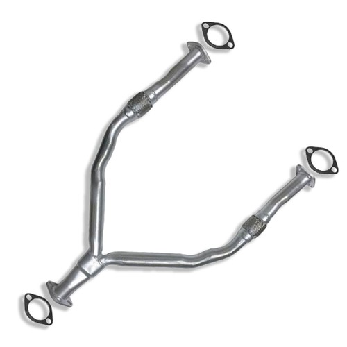 Exhaust Y Pipe w/ Flex fits: Infiniti G25 / M35 / G37 / Q40 2.5L 3.5L 3 ...