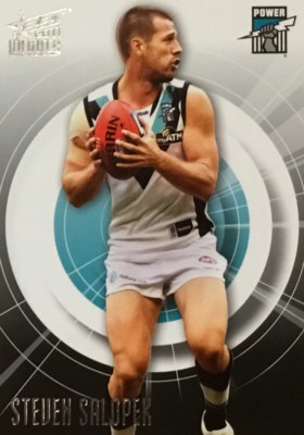 2011 SELECT INFINITY PORT ADELAIDE STEVEN SALOPEK #135 COMMON CARD AFL ...