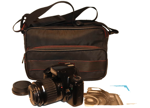 CANON EOS 1000 FN analoge Spiegelreflexkamera mit Zubehörpaket | eBay