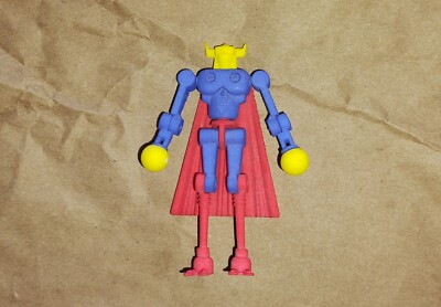 Custom Micronauts Spartakian Super Acroyear 4 Inch Nylon Action Figure ...