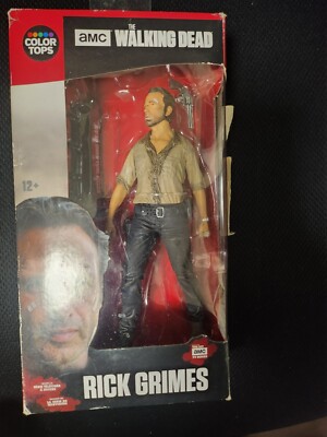 Color Tops McFarlane Toys AMC TWD The Walking Dead- Rick Grimes 7-Inch ...