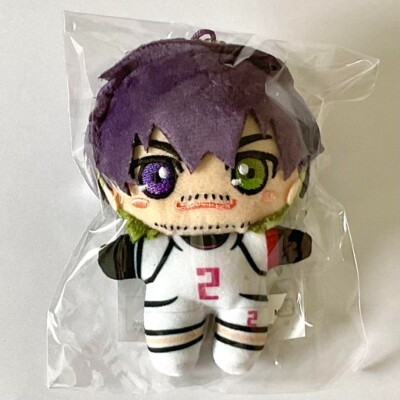 Blue Lock Exhibition 2023 Oliver Aiku Chain Mascot Plush Doll Toy 10cm ...