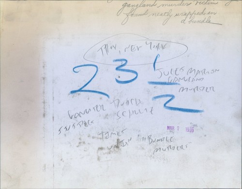 1935 Press Photo Murder Scene of Dutch Schultz Gangster Jules Martin at ...