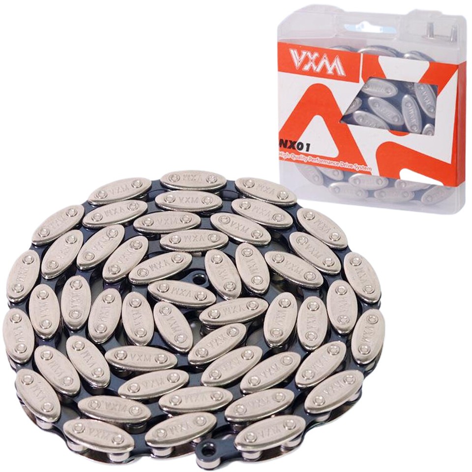 High Carbon Steel Fixed Gear Chain MTB Road Bicycle Chains Cycling ...