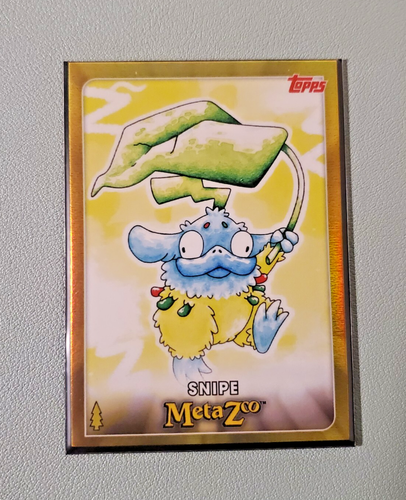 Topps Metazoo Wilderness Series 1 - Snipe #54 Aura Holo Foil NM | eBay