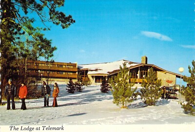 1974 WI Cable Lodge at Telemark Lodge in Winter 8308-d Postcard 4x6 ...