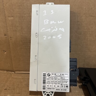 BMW 1 E81 E87 2005 CAS control unit module 5WK49412IBF DGR4990 | eBay UK