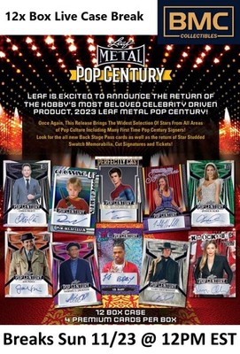 Charles Conrad 2023 Leaf Metal Pop Century 1x Case Break #10 | eBay