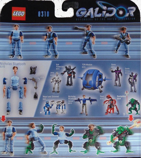 LEGO Galidor: Nick Bluetooth (8310) for sale online | eBay