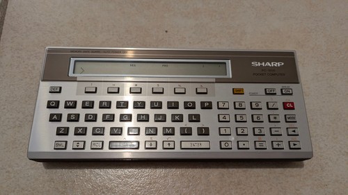 Vintage SHARP PC1500 PC-1500 PC 1500 Handheld Computer | eBay