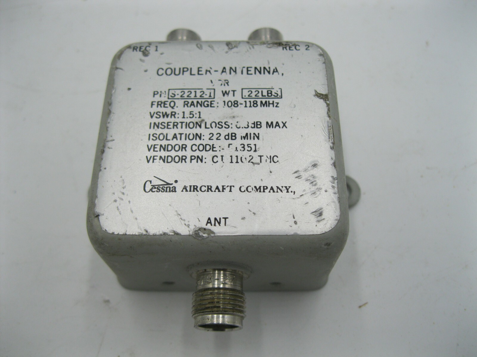 Cessna Dual Nav Coupler S-2212-1 | eBay