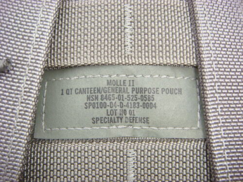 9 PC US MILITARY ACU Rifleman set Fighting Load Carrier FLC Vest + 8 ...