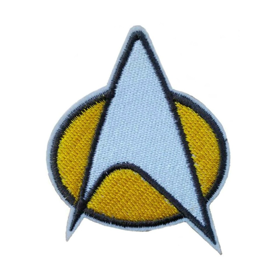 Star Trek Iron On Patch William Shatner Spock Leonard Nimoy Picard ...