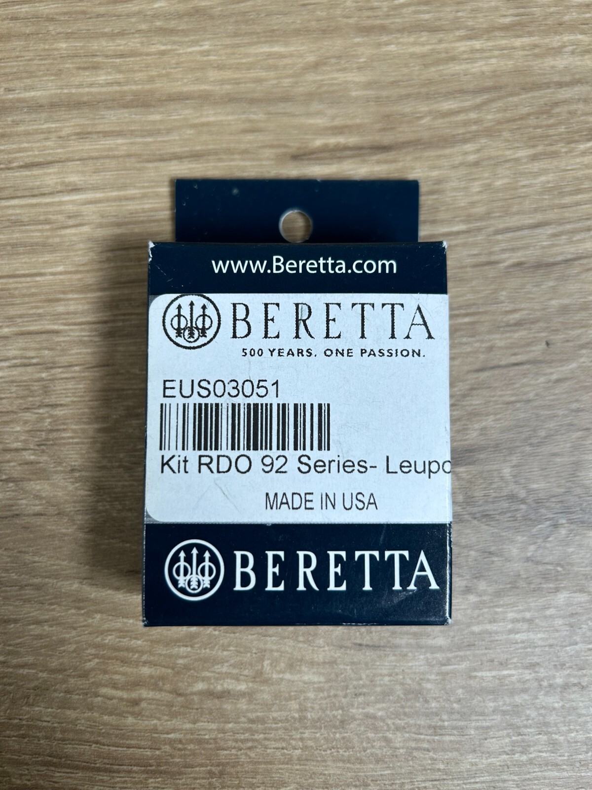 Beretta USA RDO Plate Beretta 90/92 Series Silver Compatible w/ Leupold ...