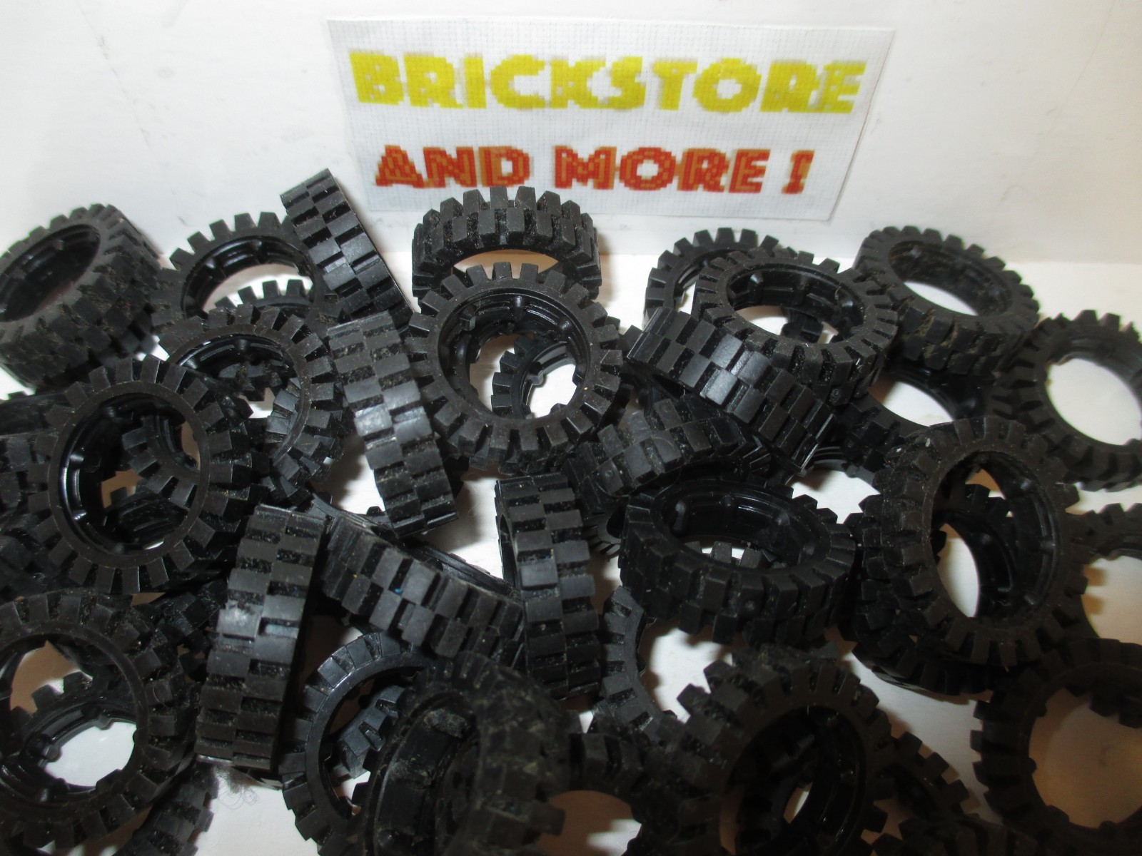 Lego - Wheel Tire 24mm D. x 8mm Offset Tread 3483 Choose Quantity x2 x4 ...