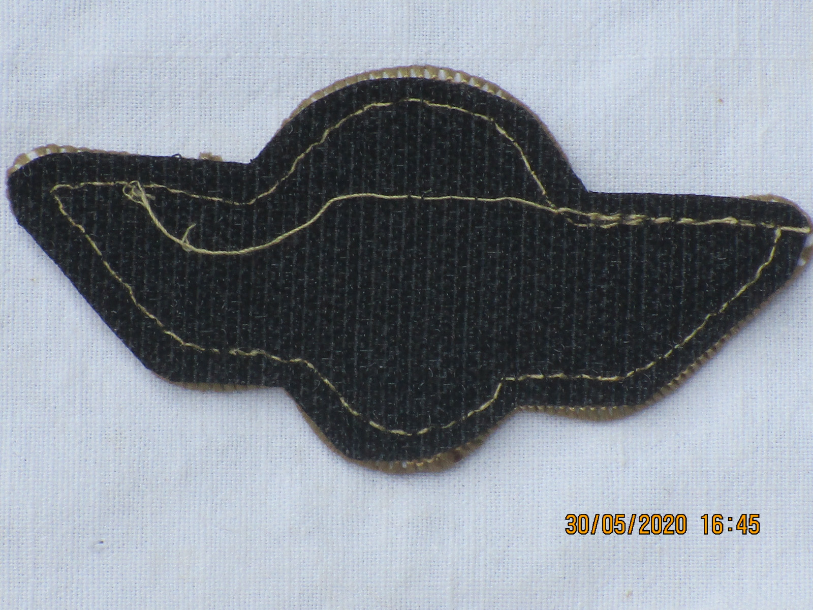 Assistant Parachute Jump Instructor, Apji , Mtp, touch fastener, Back ...