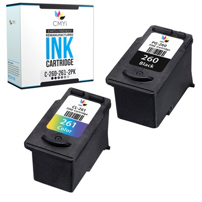 PG-260 CL-261 Ink Cartridges Lot for Canon 260 261 Combo Pack Fits ...