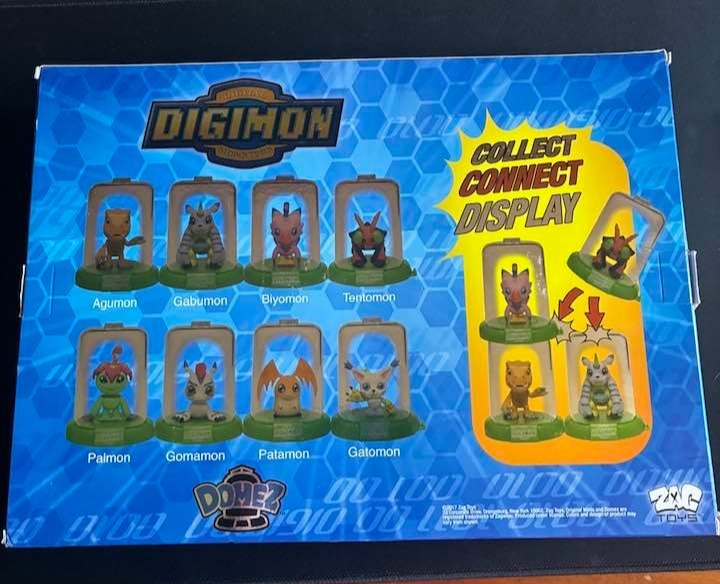 Digimon Adventure Domez Series 1 Full Set 1-8 (Pearl color versions ...