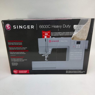 New Singer 6600C Heavy Duty Computerized Sewing Machine | eBay