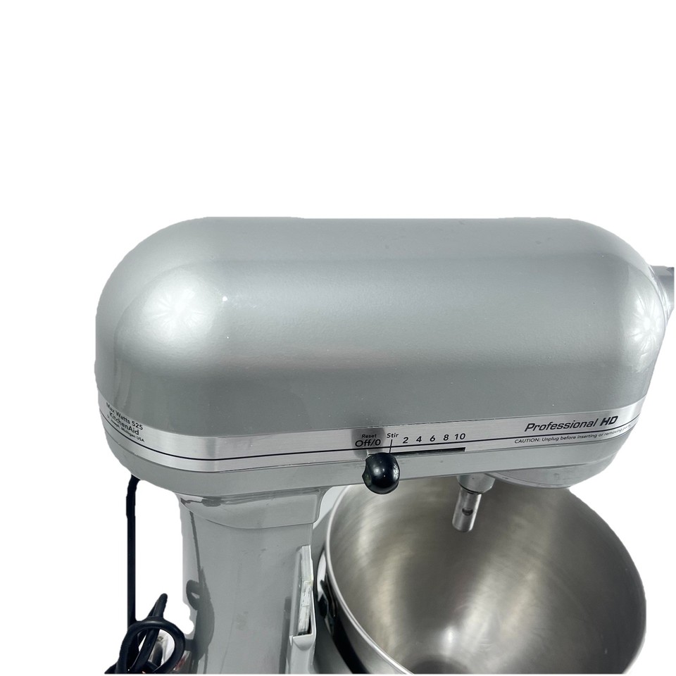 Kitchenaid Professional HD Stand Mixer Grey 5 Qt Quart Bowl Attachments ...