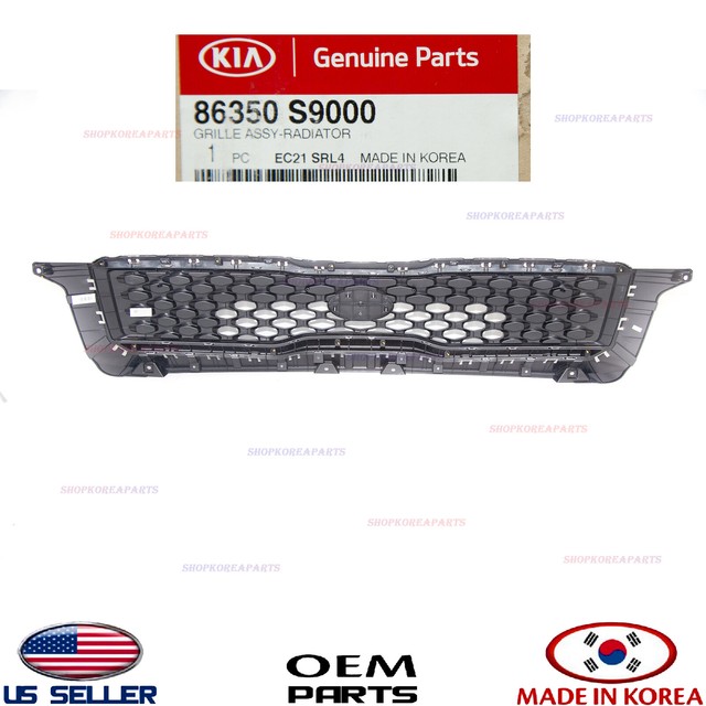 OEM Kia Telluride Grille 86350-s9000 Scratches and Marks for sale ...