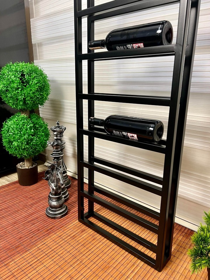 Metal Wine Rack, Steel Wine Rack, Industrial Wine Rack, 11 Bottles | eBay