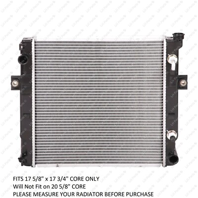 Radiator Fit 90-11 Toyota Forklift F7 Series 14610U220171 17 5/8" x 17 ...