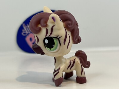 ZEBRA #1490 - Authentic Littlest Pet Shop - Hasbro LPS | eBay