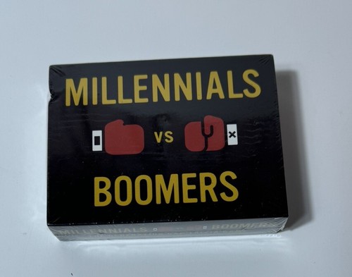 Millennials vs Boomers The Generation Gap Trivia Game Cards 200 ...
